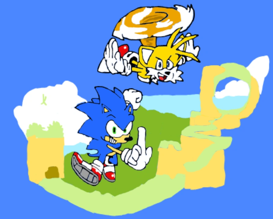 Sonic idw comic redraw | Fandom