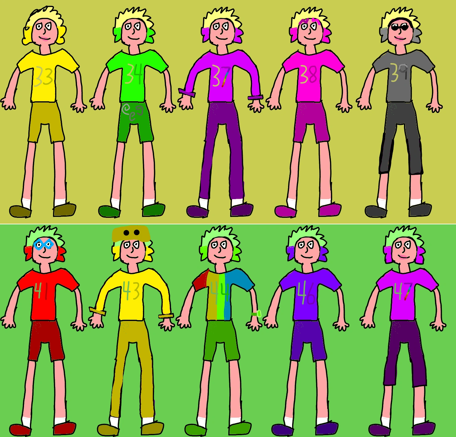 Humanized Numberblocks 33 to 47 | Fandom