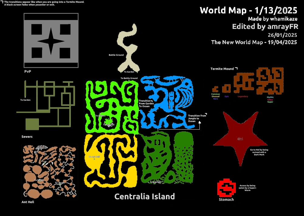 Edited world map | Fandom
