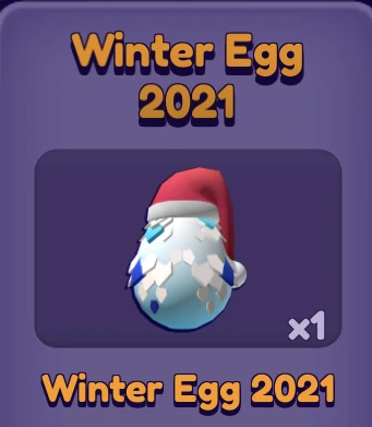 Seeing offers on the 2021 winter egg | Fandom
