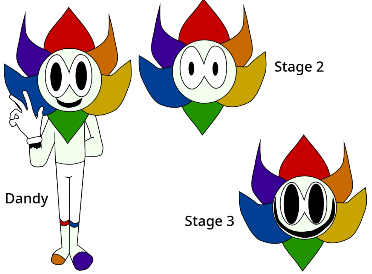 dandy design i made for no reason | Fandom