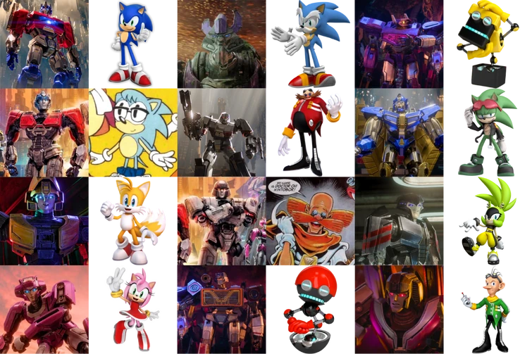 Sonic/Transformers One Recast (FIRST POST OF 2025!) | Fandom