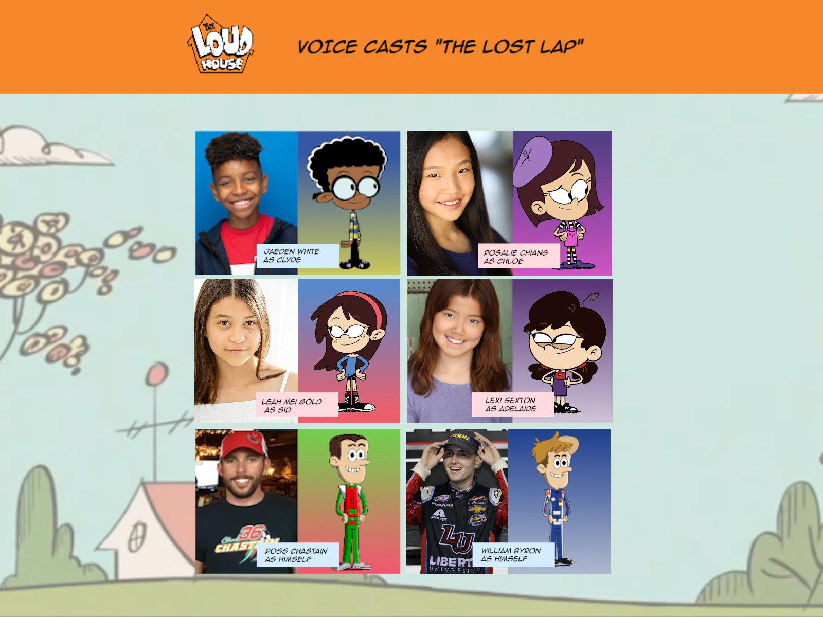 Could voice casts of The Loud House "The Lost Lap" | Fandom