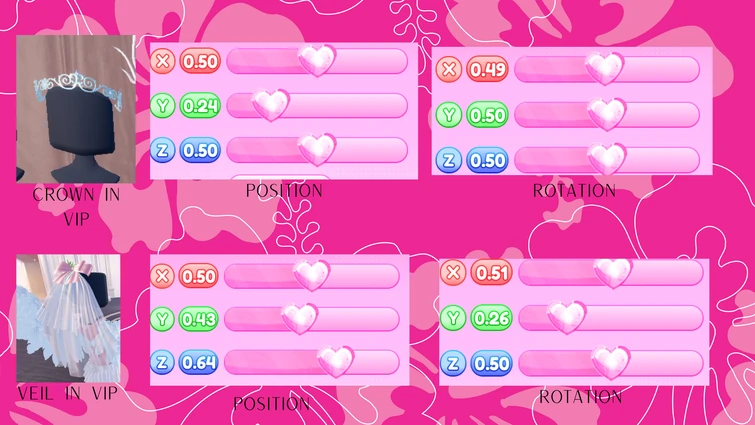 Dw Ima get ya'll right. Here are the VIP AND non-Vip tutorial. scroll down for the VIP sizes ...