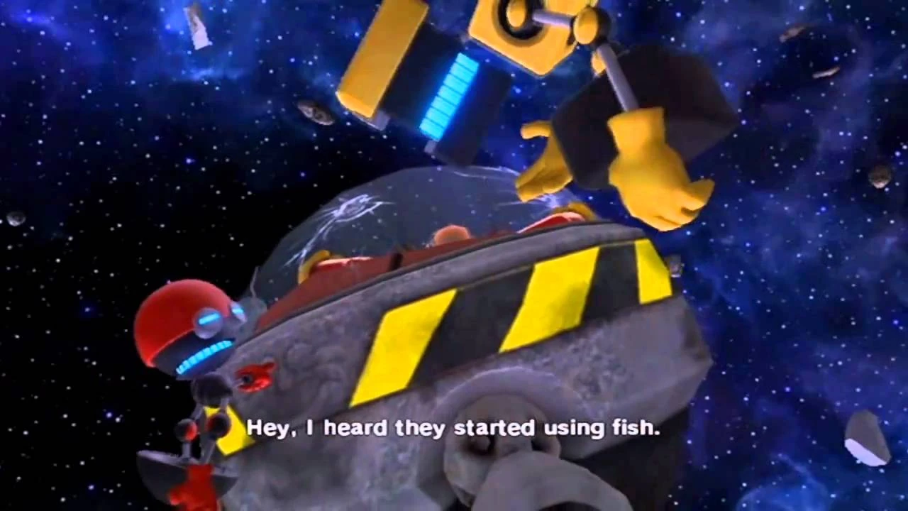 Sonic Colors ending Dr. Eggman, Cubot and Orbot stranded in space is ...