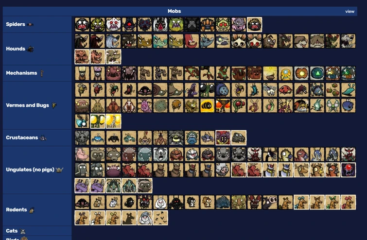 Ideas for Mobs Navbox | Fandom