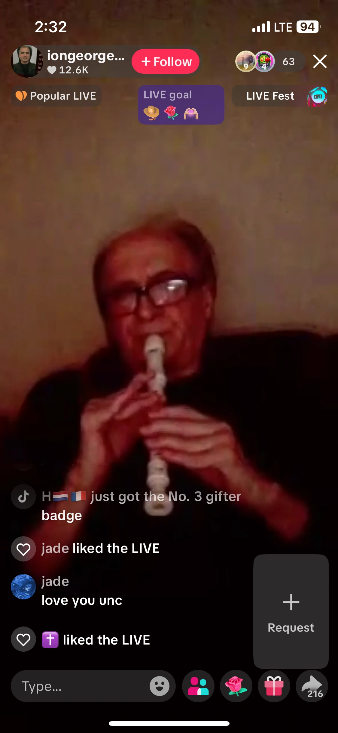 found this random old guy playing the recorder he was actually ...