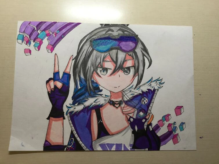 Silver wolf fanart! | Fandom