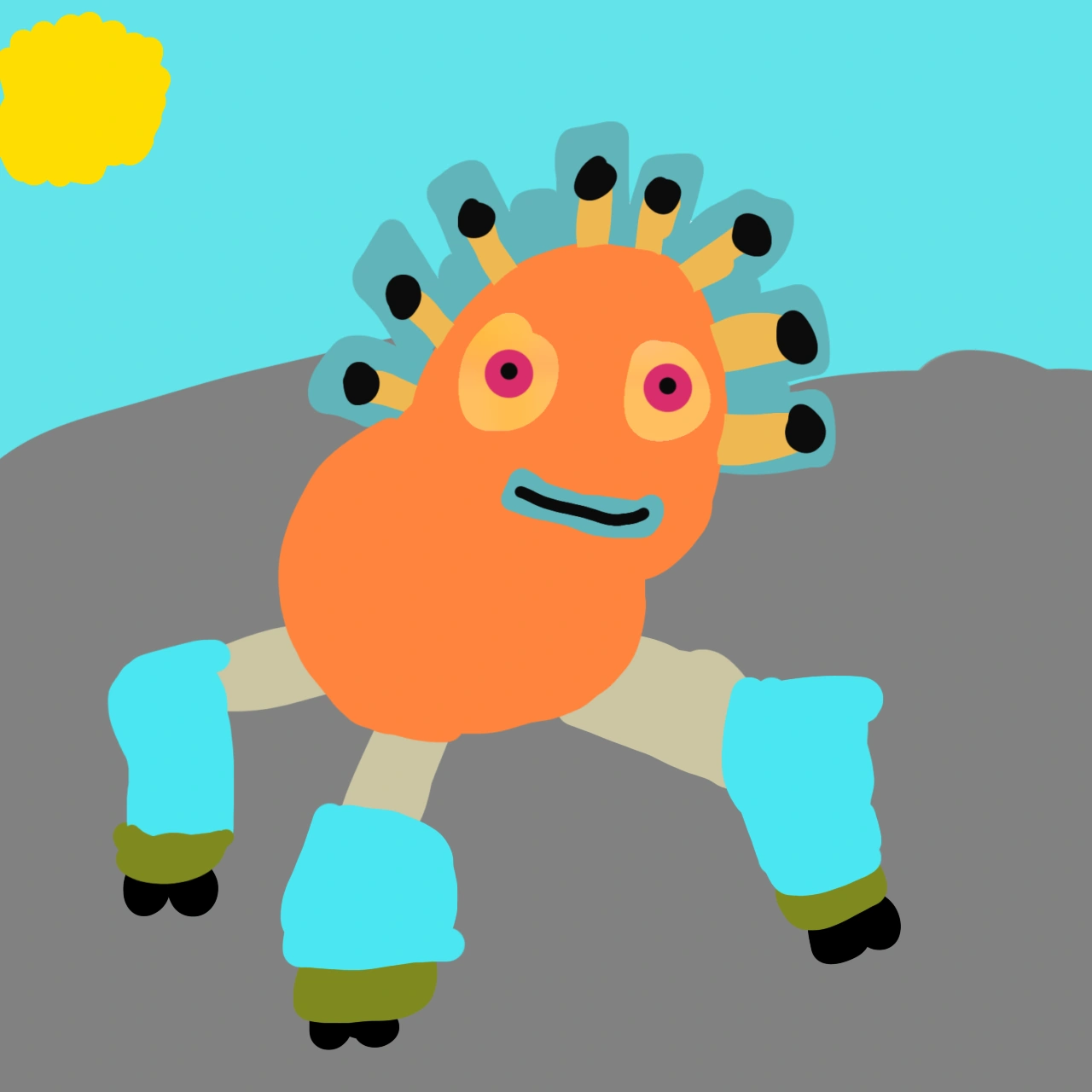 Tiawa in my own art style | Fandom