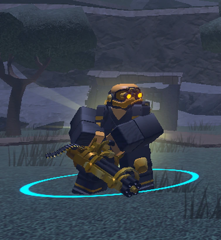 Golden Minigunner (All levels) | Fandom