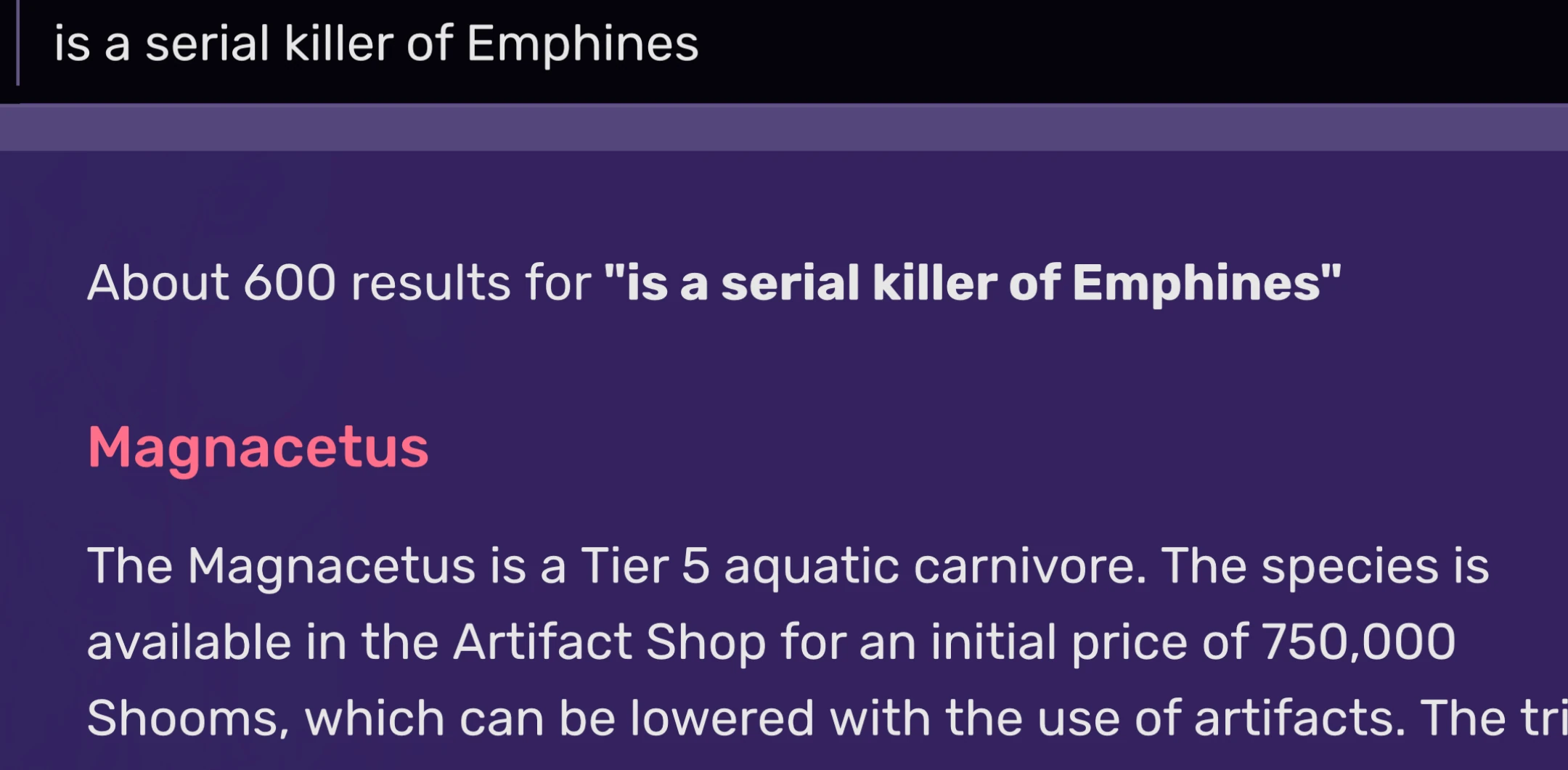 I declare war on Magnacetus | Fandom