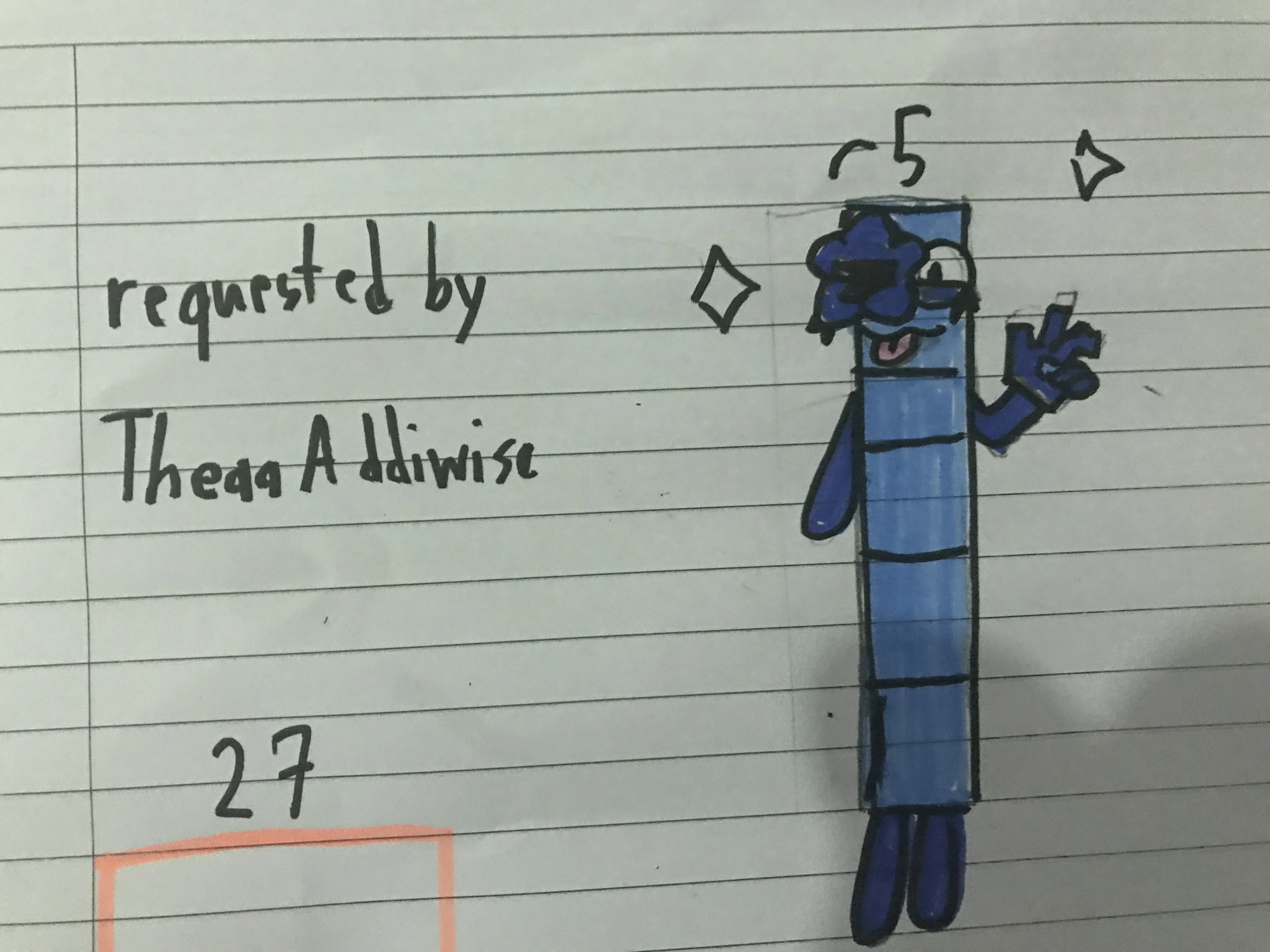 DAY 2 OF DRAWING NUMBERBLOCKS:5,7&36! | Fandom