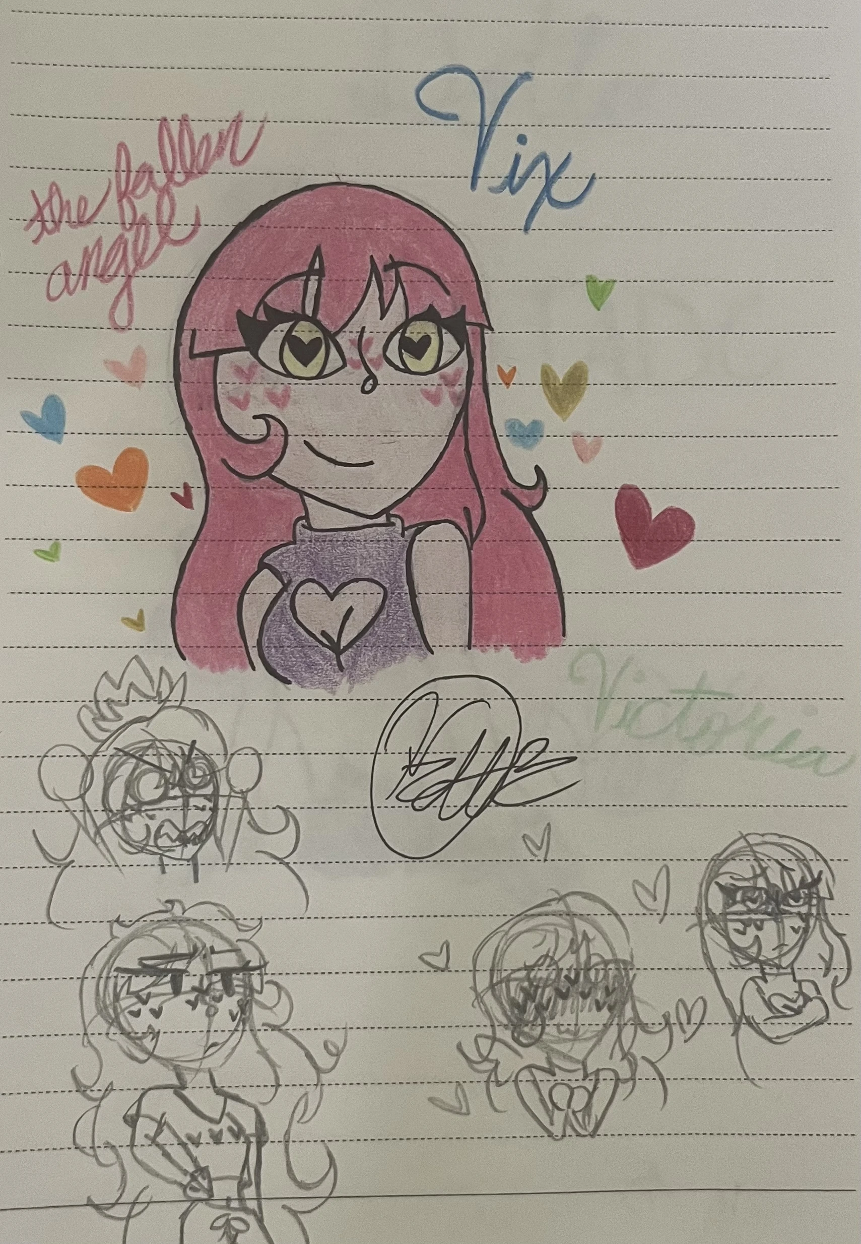 Some full-color OC drawings I did! | Fandom