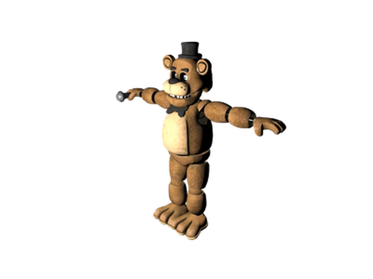3d t-posing freddy get real!!!111!!!! | Fandom