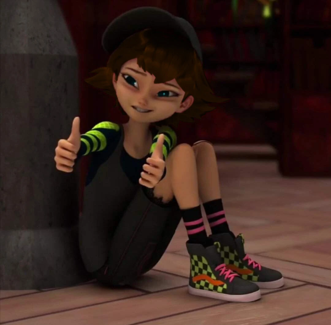 Alix with brown hair and blue eyes + Ladybee with blond hair | Fandom