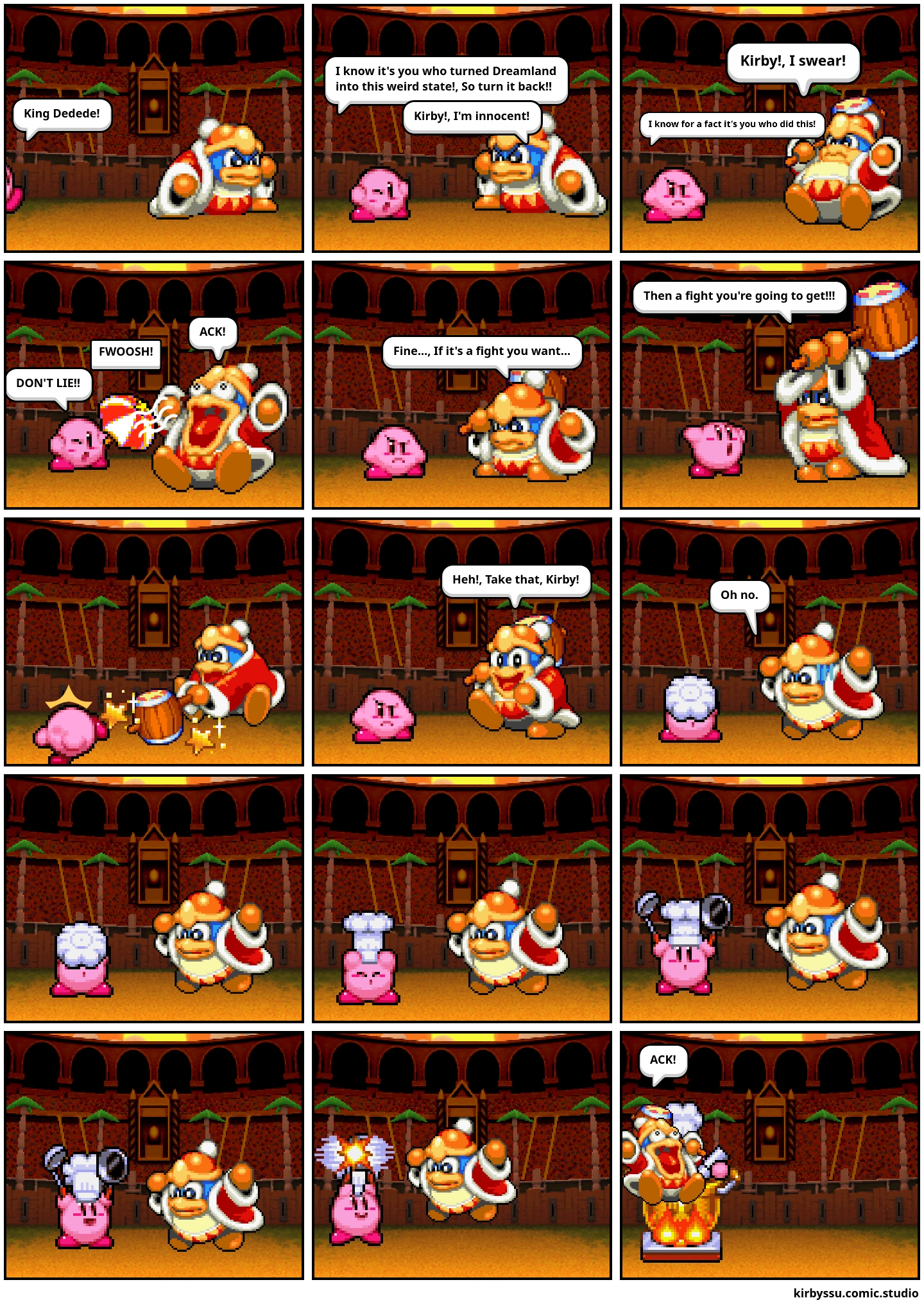 the first offical part of Kirby's Comical adventure!! | Fandom