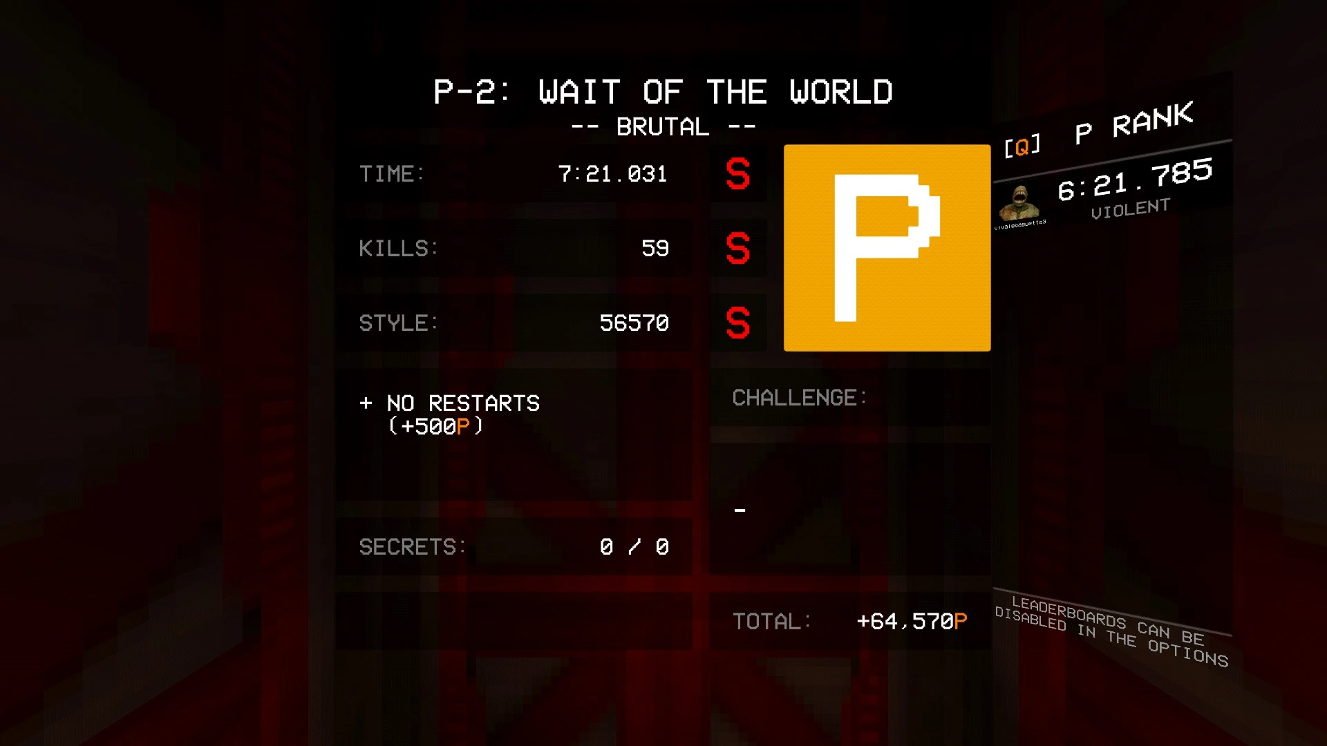 Finally P-ranked P2 on Brutal | Fandom