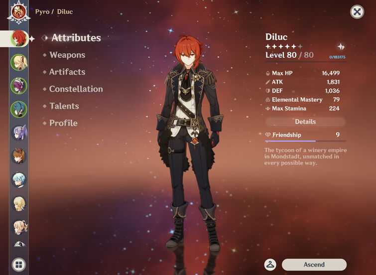 Diluc Build | Fandom