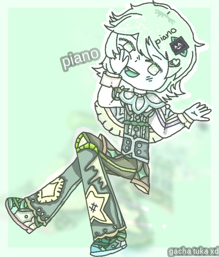 piano character design | Fandom