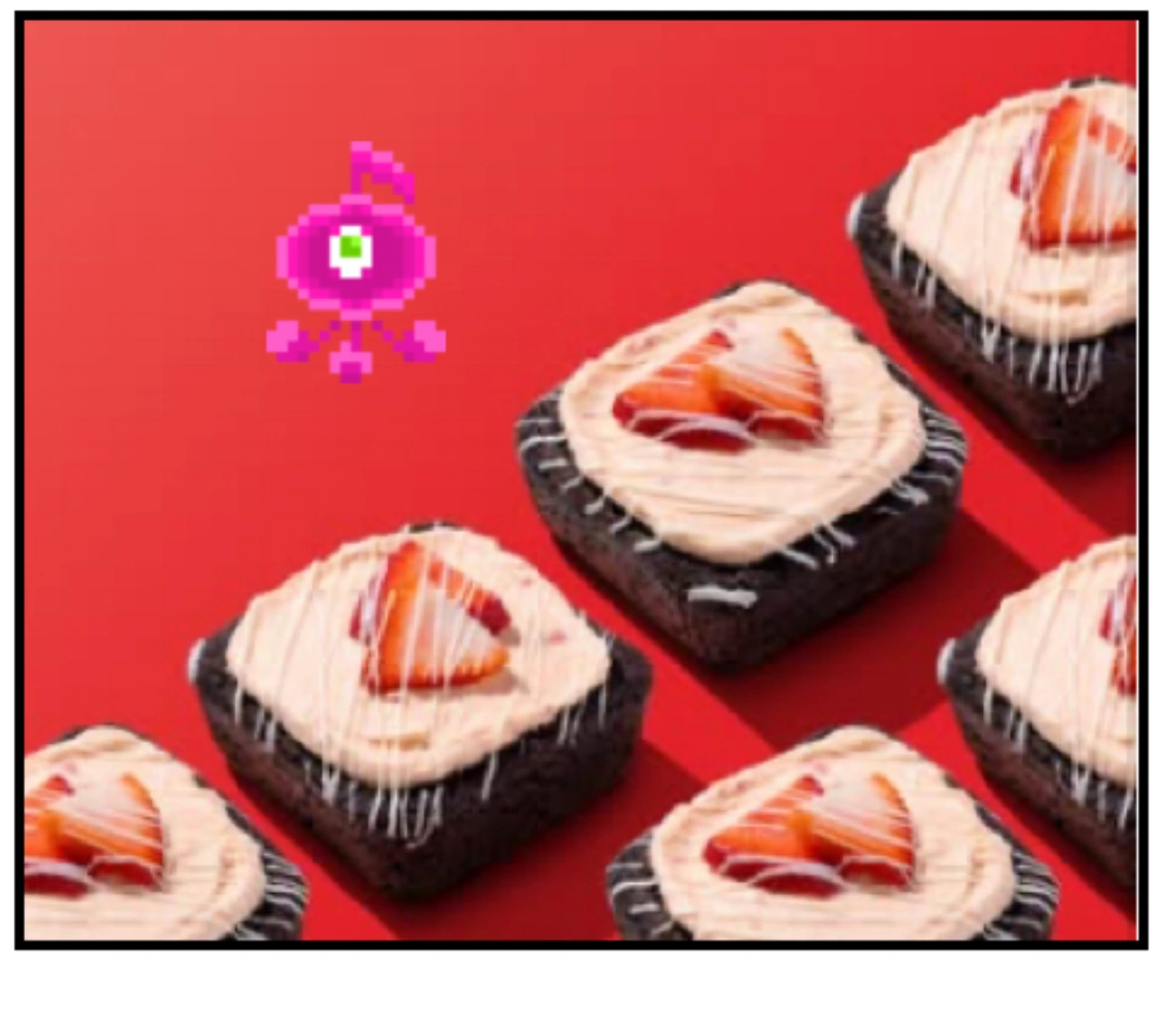 Magenta wisp finds some strawberry brownies | Fandom