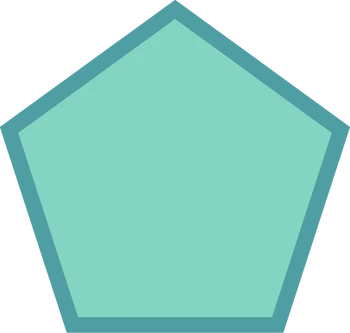 image of a blue pentagon | Fandom