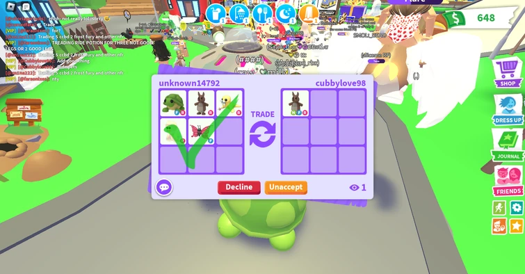 yes or no pls quick in trade | Fandom