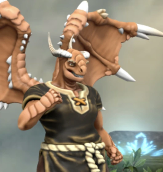 Day 1 of making protags as Dragonborn on Hero Forge: Clay | Fandom