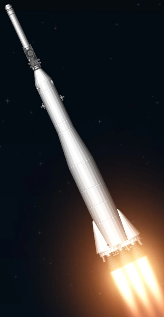 made a rocket based on Saturn V (no DLC) | Fandom