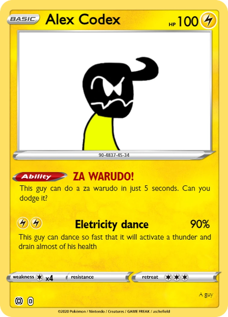 Pokemon card for alex codex! | Fandom