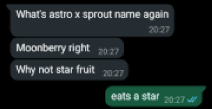 do we readjust moonberry to starfruit ( contxt: ship name) | Fandom