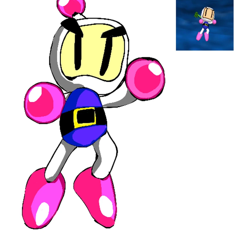 White Bomberman Art | Fandom