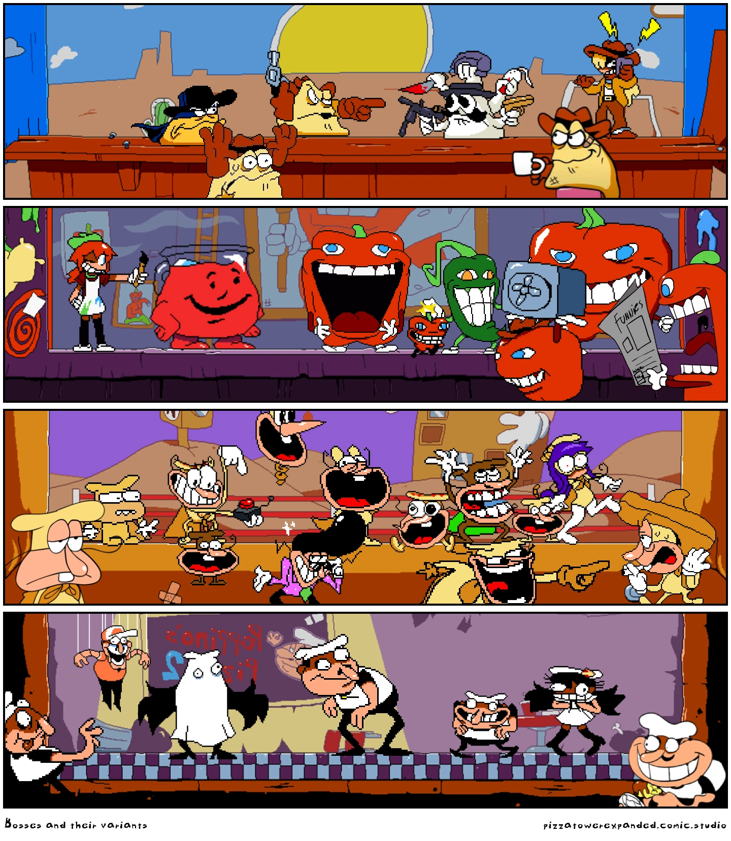 Bosses and their variant | Fandom