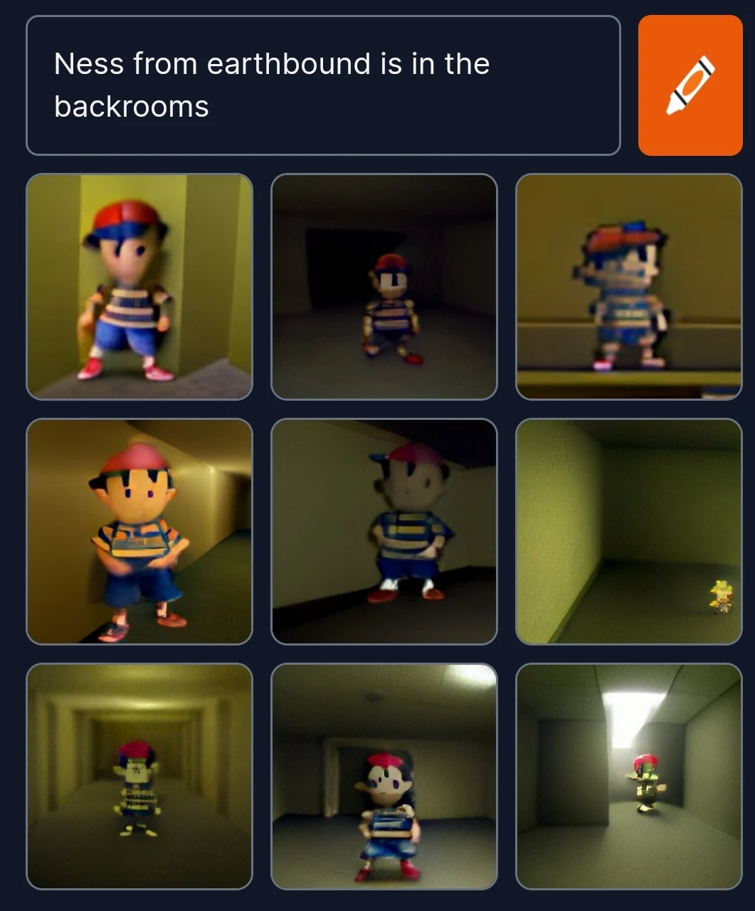 Cursed AI Earthbound Images: Cross Examinations | Fandom