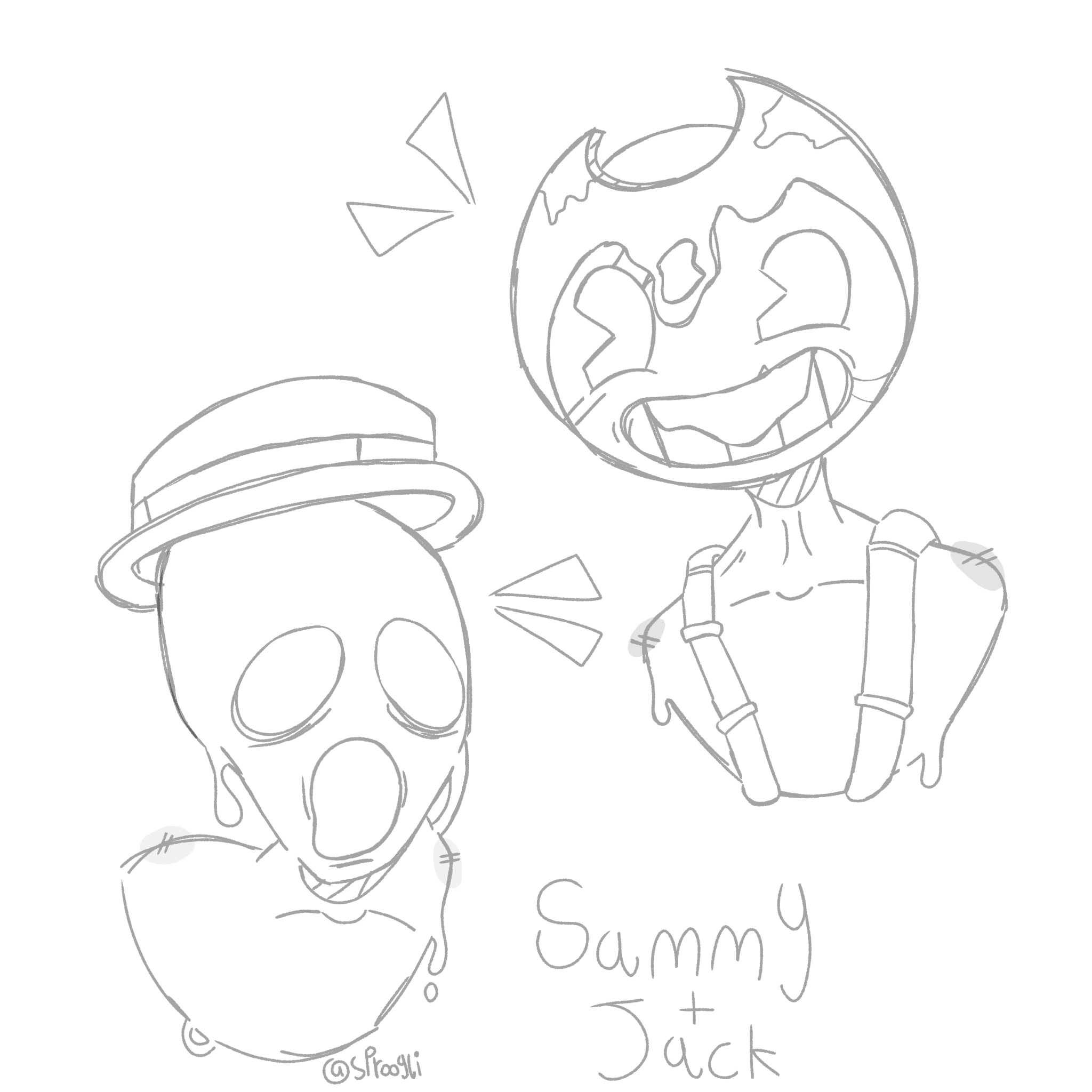 Sammy and jack doodle | Fandom