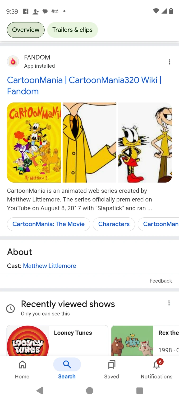 Cartoon mania aired on qubo and qubo's night owl from 2020 - 2021 | Fandom