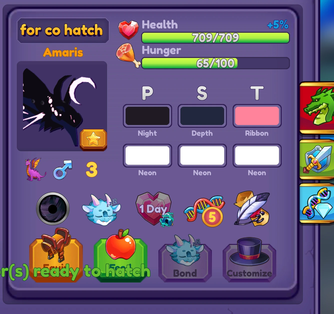 Co hatching FM Amaris | Fandom