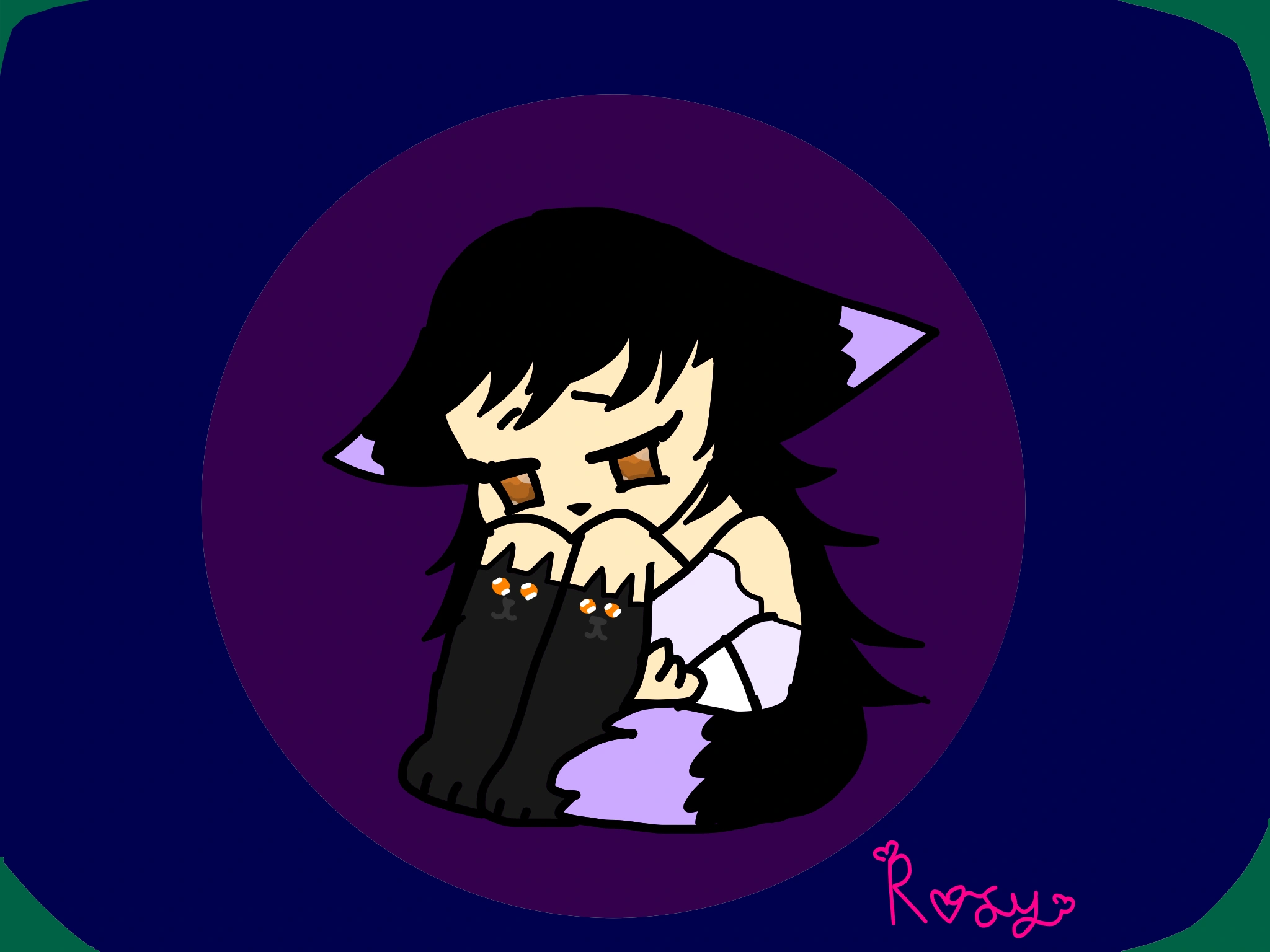 I drew sad Aphmau! :( using a base- | Fandom