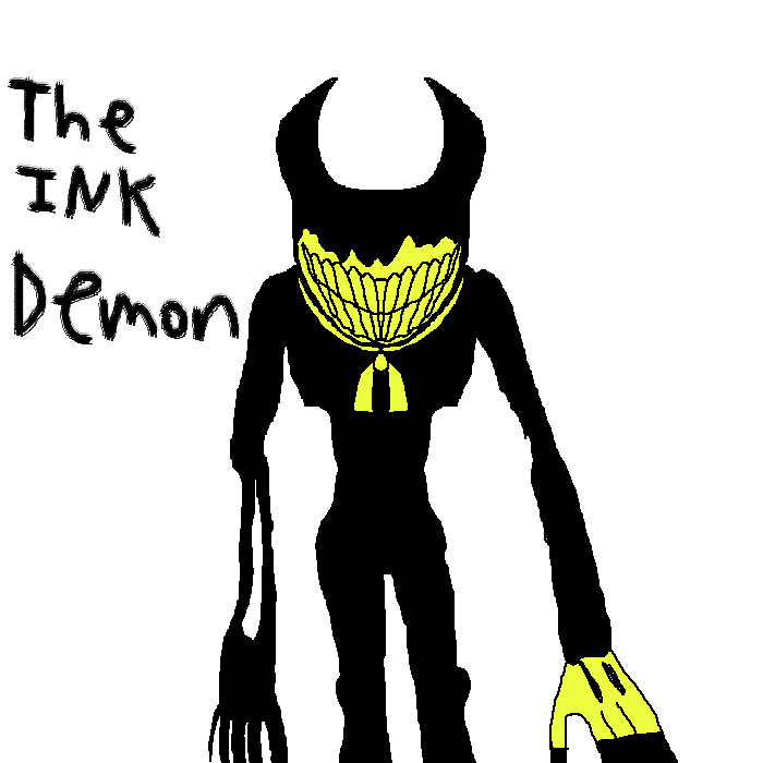 I drew the ink demon | Fandom