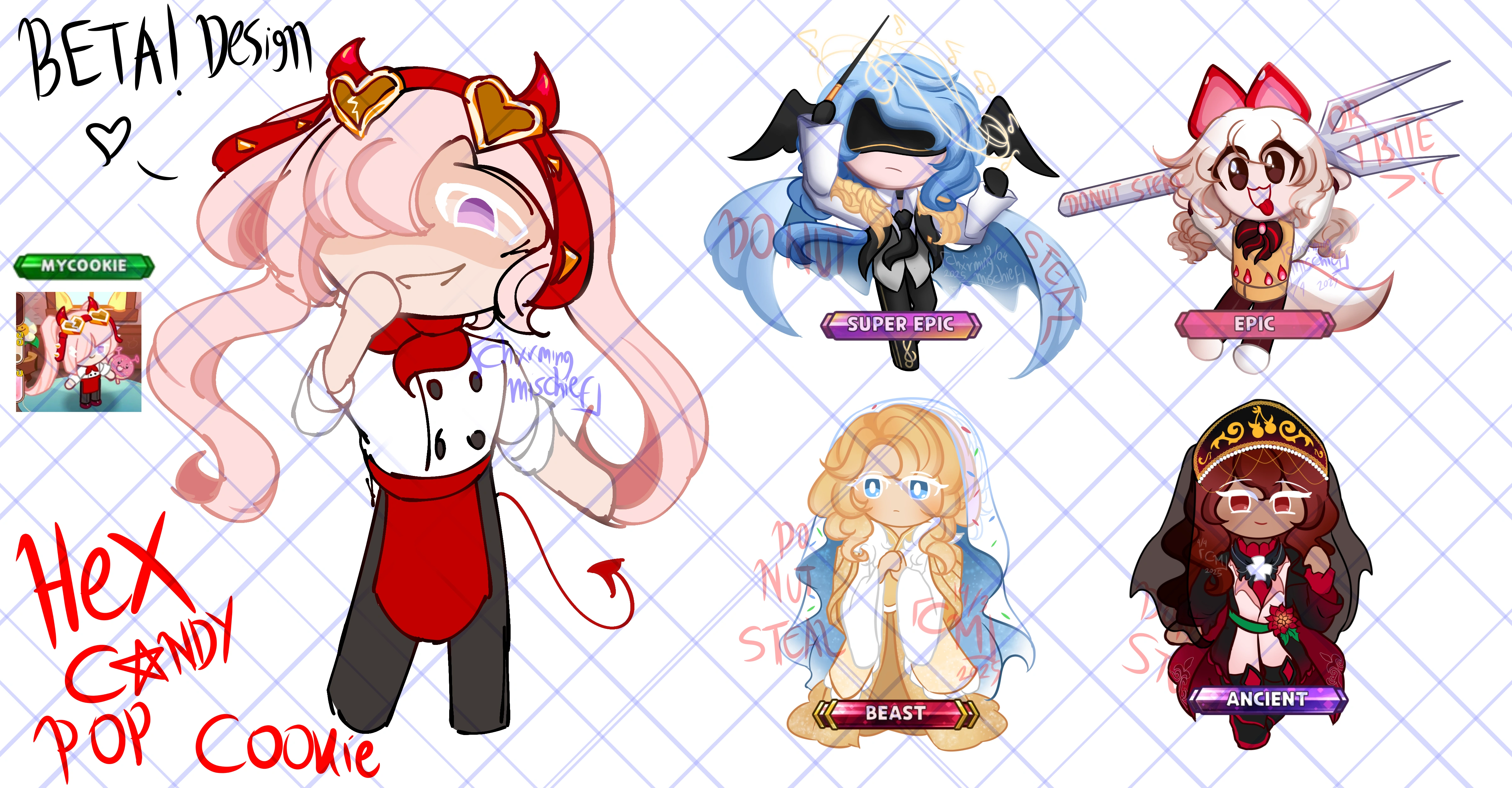 All of my Cookie OCs so far :D | Fandom