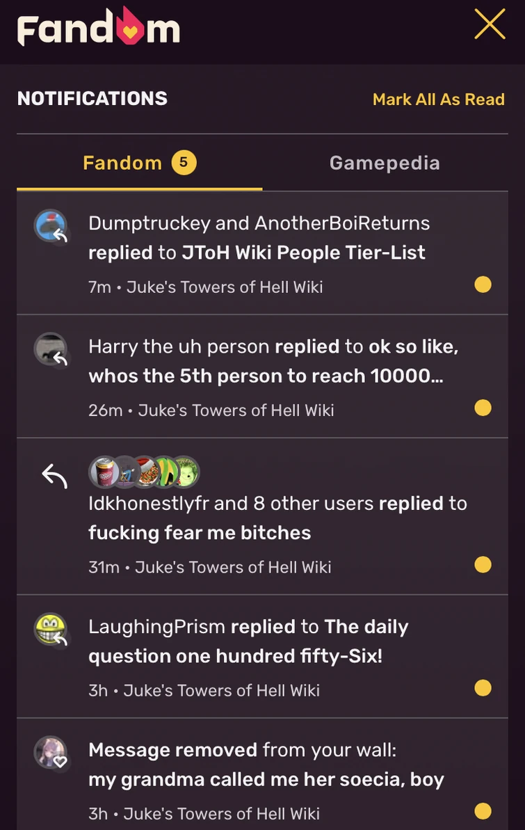 fandom your website is shit | Fandom