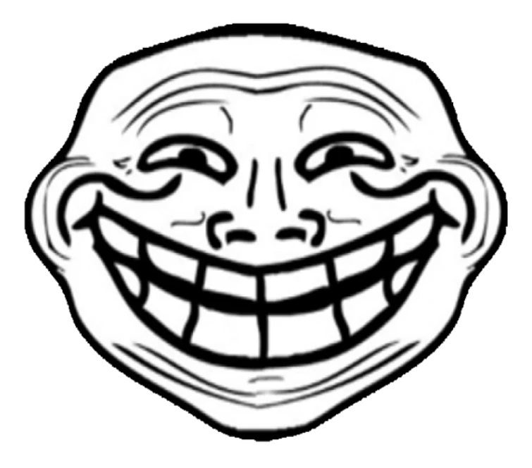 trollface if he wasn't a joke | Fandom