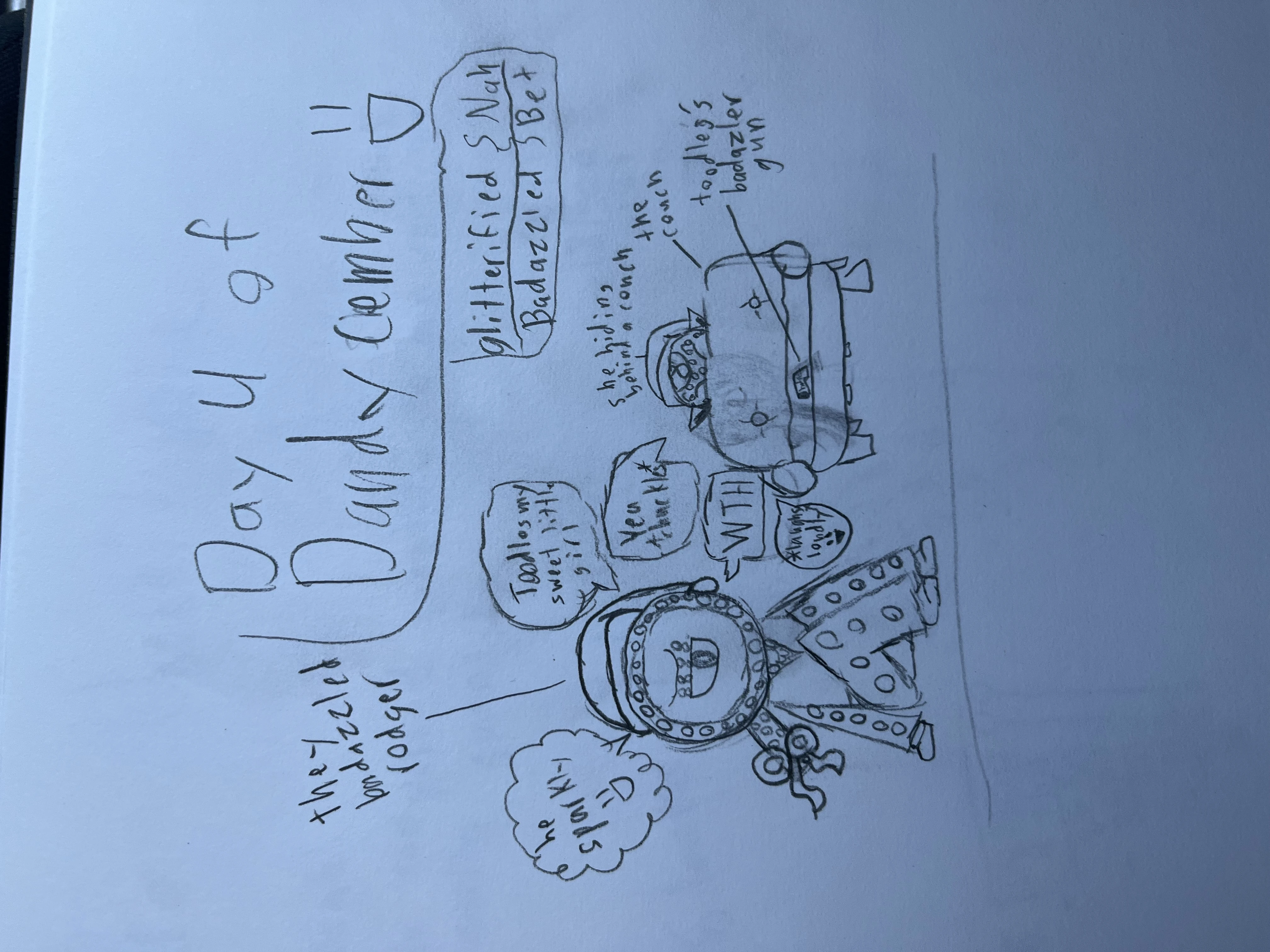 ON THE 4th DAY OF DANDYCEMBER MY DUAGHTER BADAZZLED ME- | Fandom