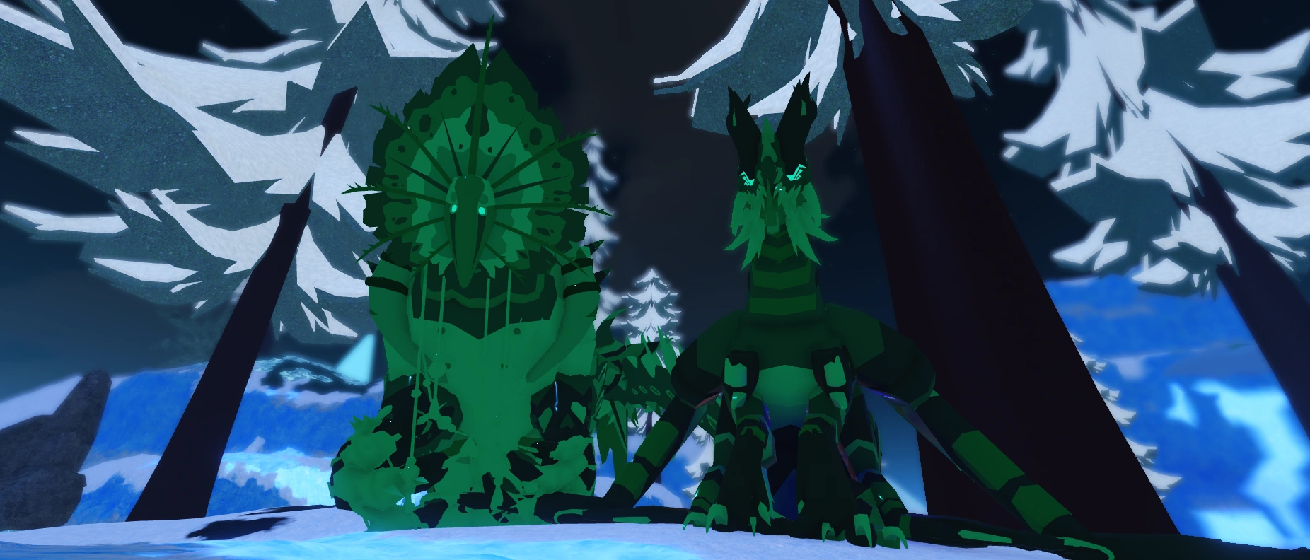 The invisible emerald duo | Fandom