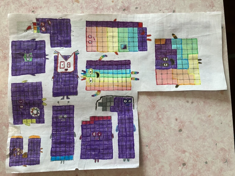 My Numberblocks on Paper | Fandom