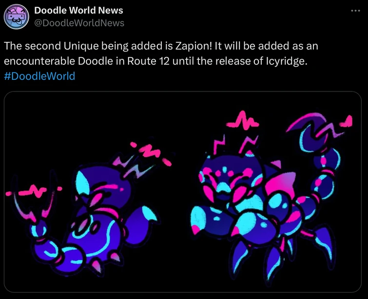 ZAPION CAN BE ENCOUNTERABLE SOON LETS GOOOOO, also unique odds | Fandom