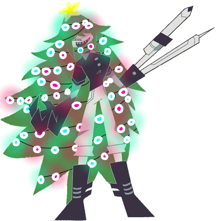 Miss Circle as a Christmas Tree | Fandom