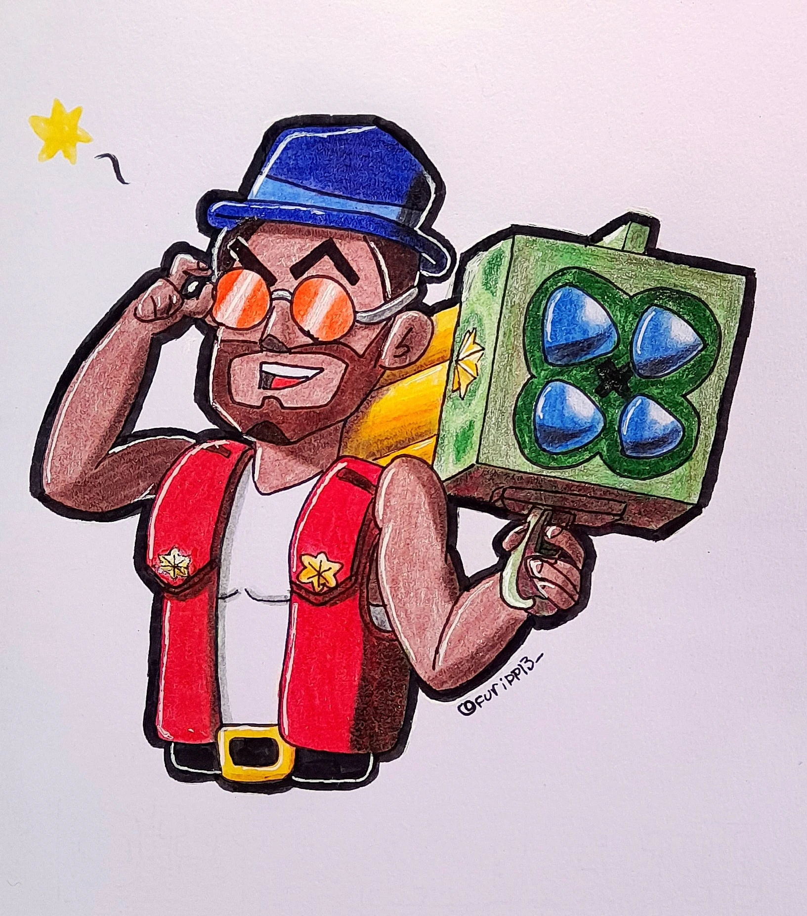 Old school Brock fanart🚀🌟 | Fandom