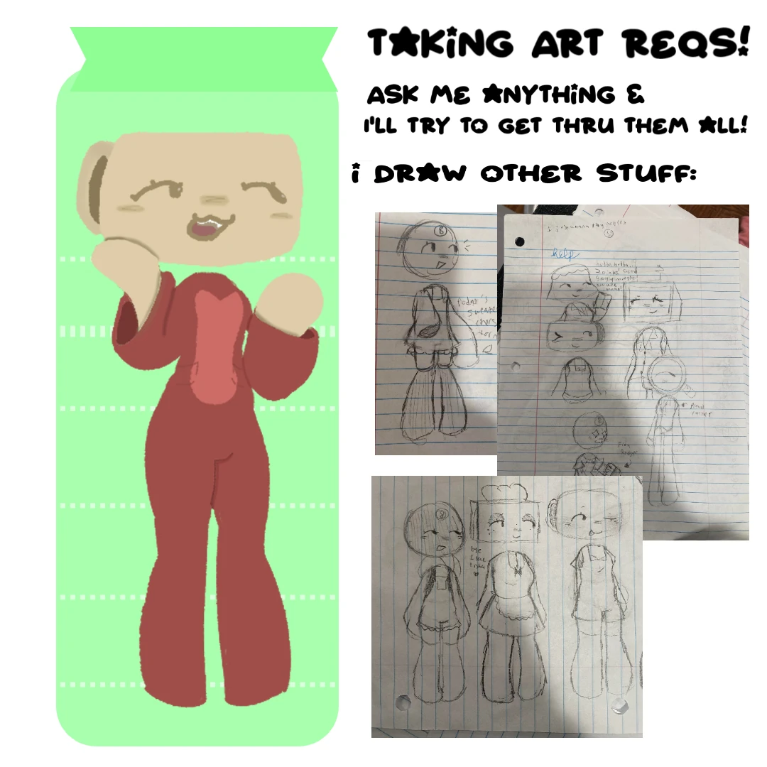 TAKING ART REQS! | Fandom