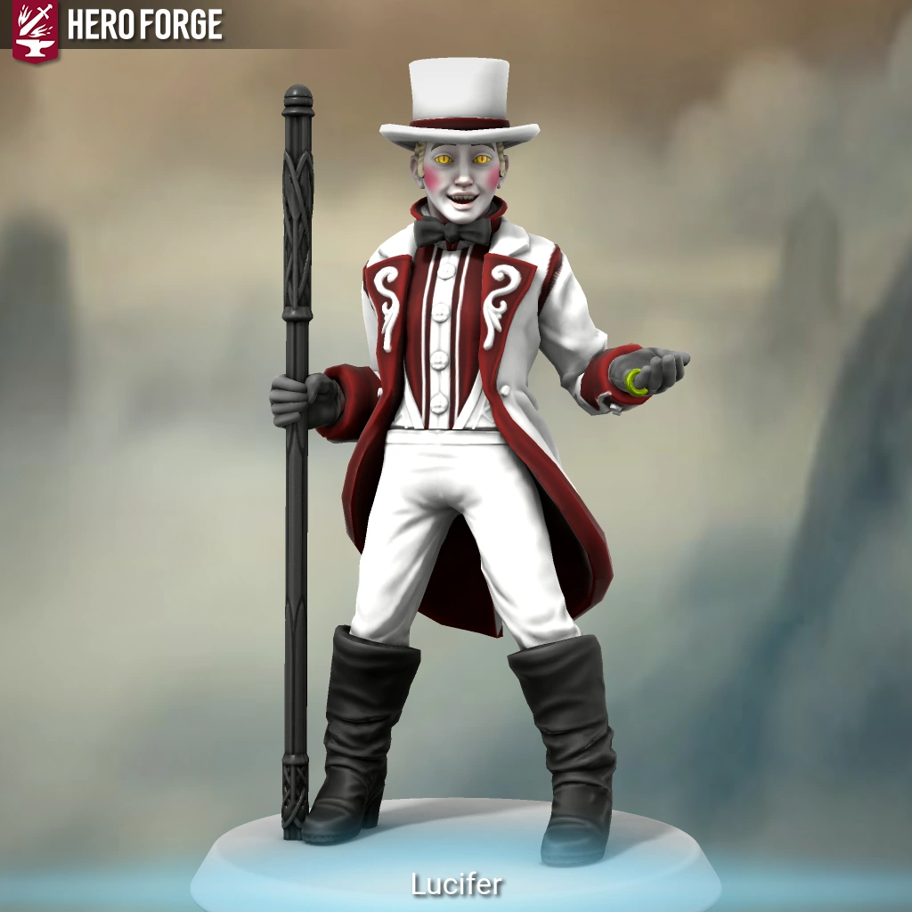Made Lucifer in Hero Forge | Fandom