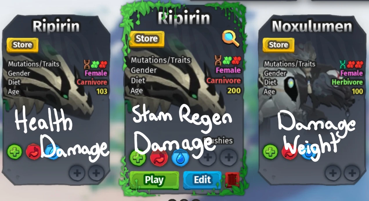 Selling red trait/mut creatures | Fandom